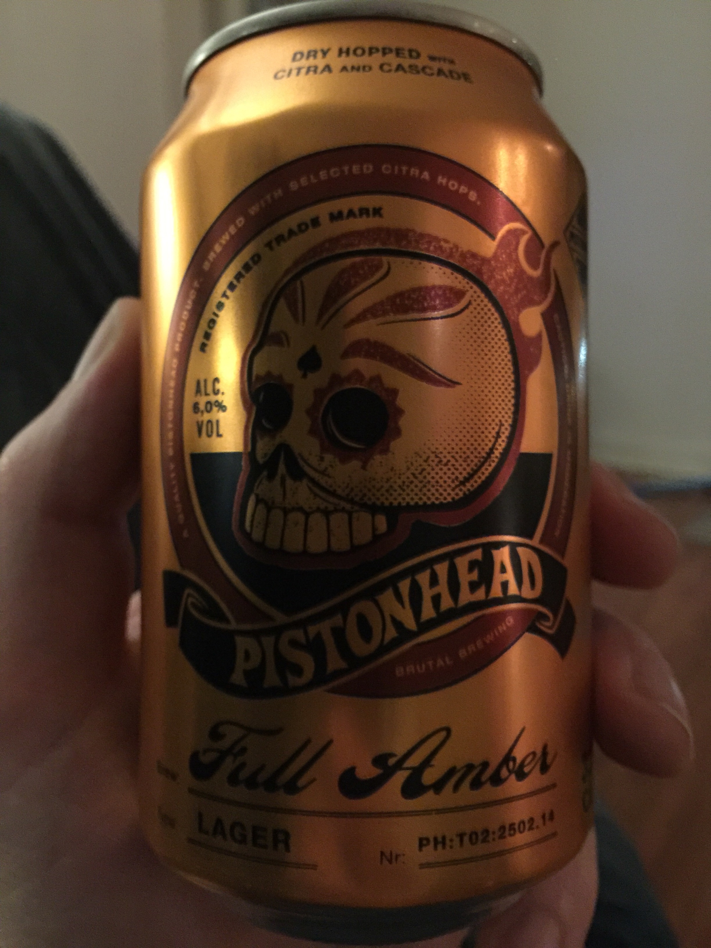 Pistonhead full amber